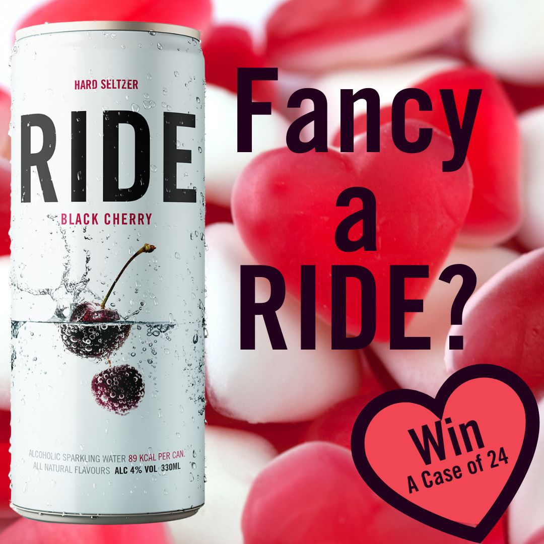 WIN! A case of 24 Ride Drinks the best tasting, naturally flavoured ...
